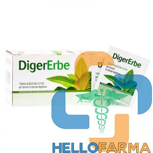 Digererbe tisana | www.hellofarma.it