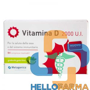 Vitamina D 2000 UI 84 compresse